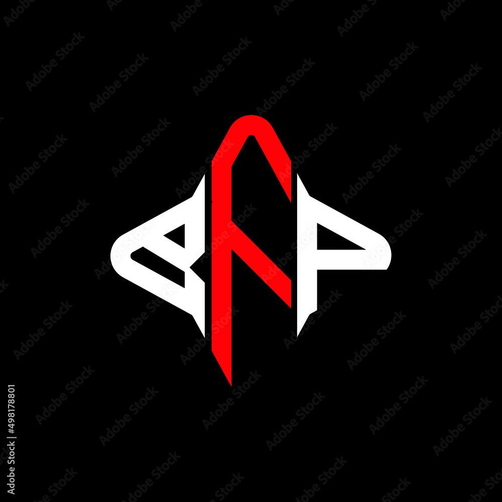 BFP letter logo creative design with vector graphic Stock Vector ...