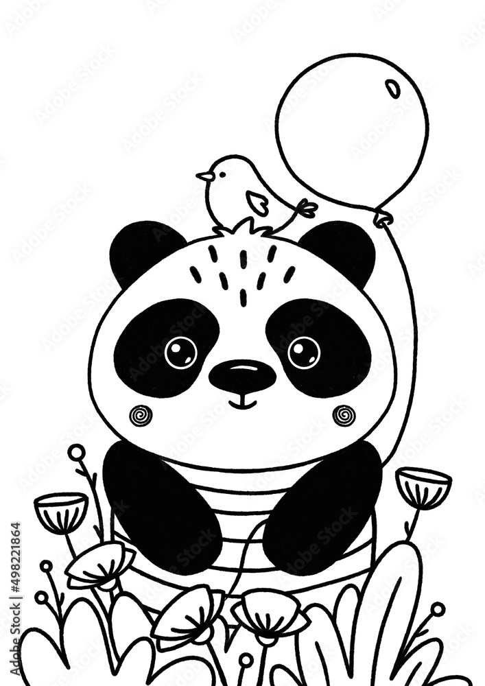 Cartoon Pandas To Draw