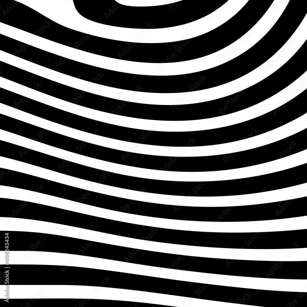 Raster Illustration.Black and white stripes made in illustrator and ...