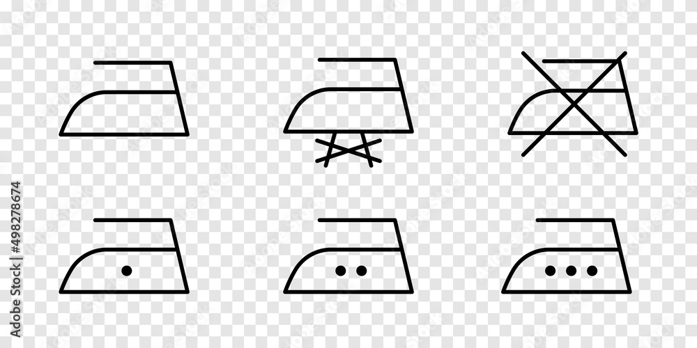 Iron symbols icons set expand paths. Vector Stock Vector | Adobe Stock