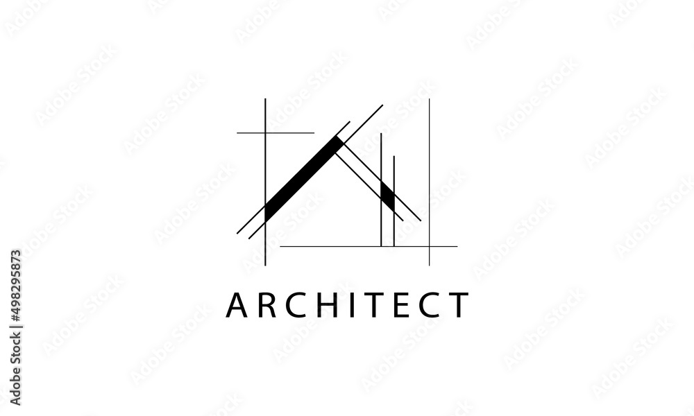 Architecture logo design concept. Design composition for real estate ...