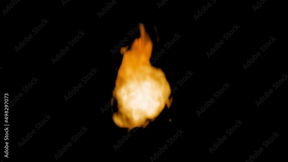 Fire Flame Seamless Loop Animation HQ looped animation with alpha ...