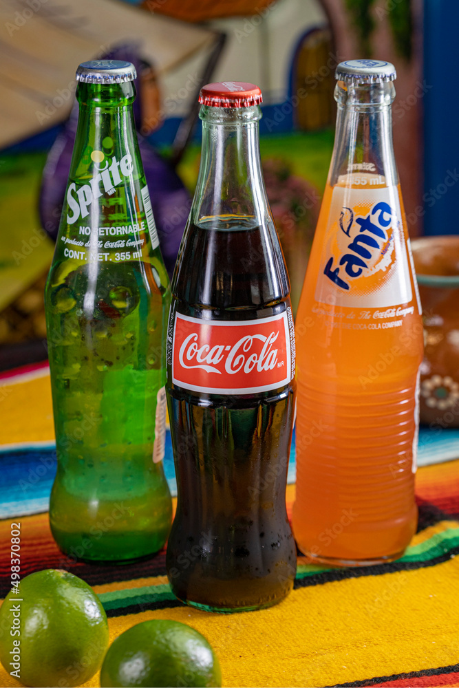 Soda Drinks In Glass