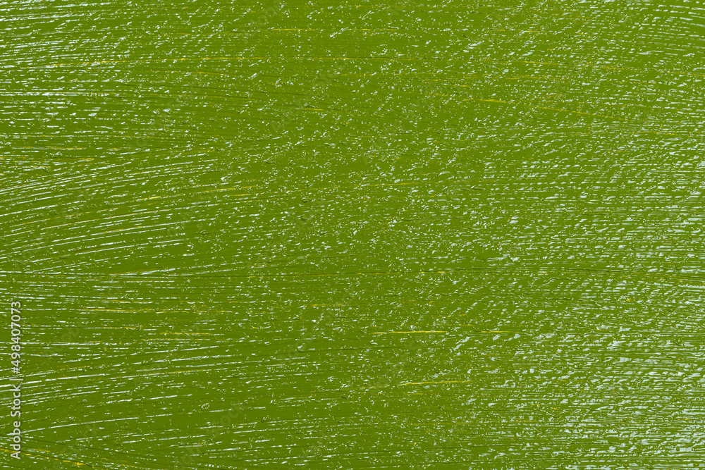 saturated bright light olive-green solid background with reflections ...
