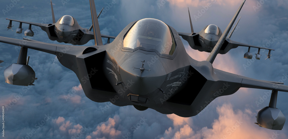 Lockheed Martin F-35 Lightning II Stock Photo | Adobe Stock