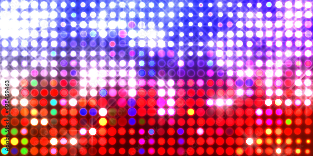 Glowing pattern wallpaper. Glamour background of colorful lights with ...