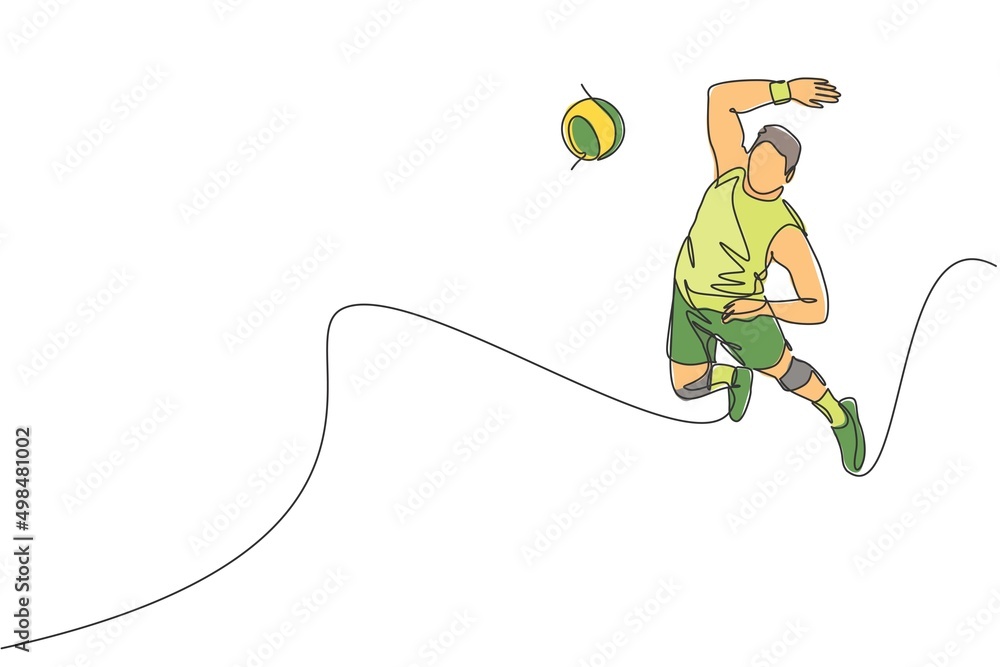 Smashing In Volleyball