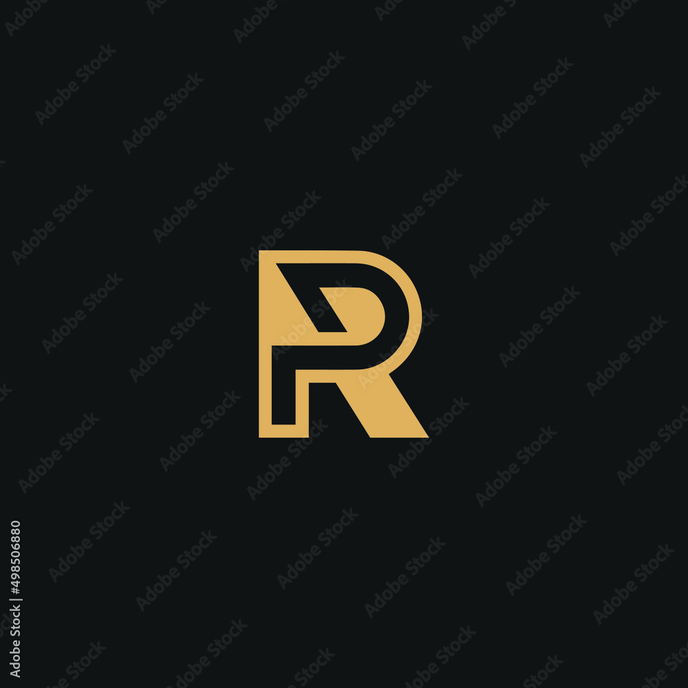 Elegant and stylish RP logo design for your company. RP letter logo. RP ...