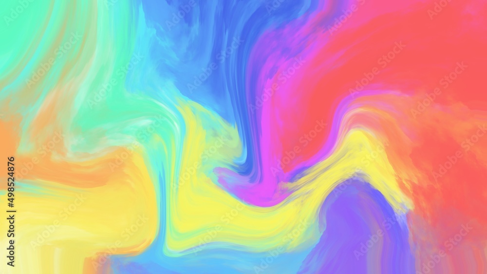 Colorful drawing paper texture Liquid shape , colorful flow background ...