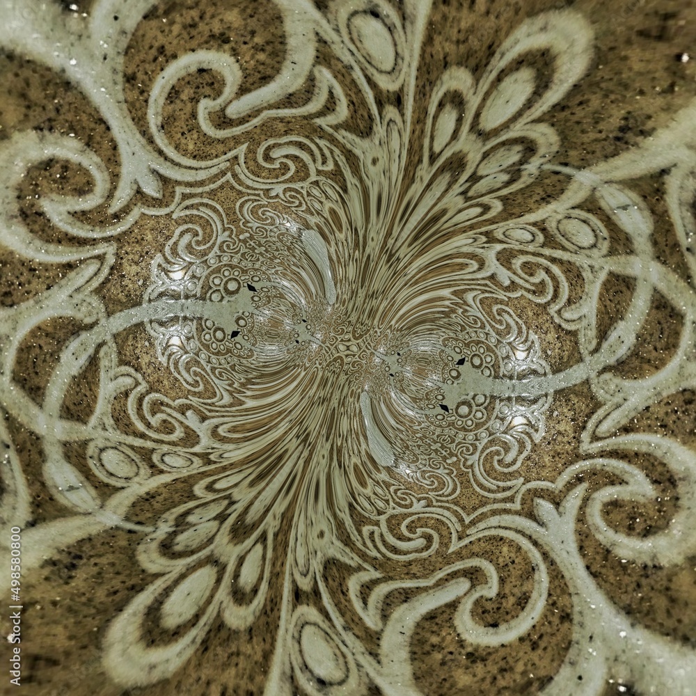 Mystical pattern design for the background. Fantasy flower texture for ...