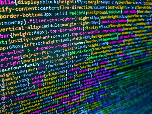 Desktop source code and Wallpaper by Computer language with coding and programming. #218726298 ...