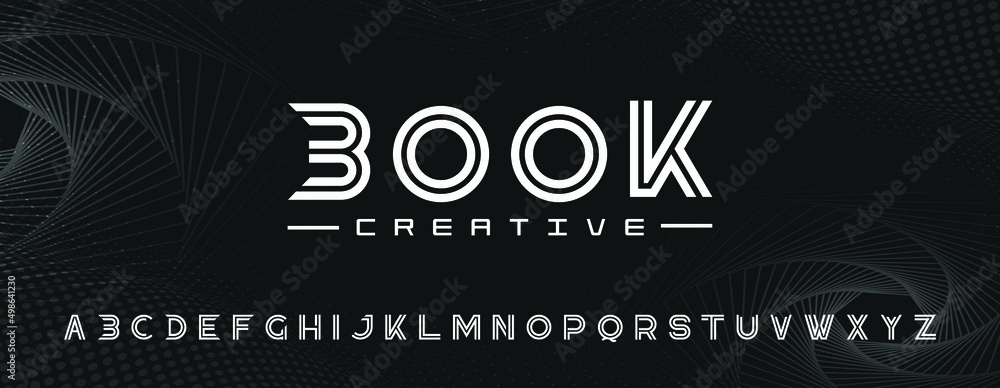 Unique and Minimal TECH Letter set for your new startup. Creative and ...