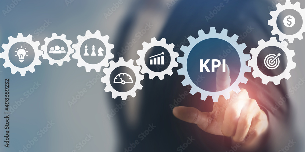 KPI concept. Key Performance Indicator using business intelligence ...