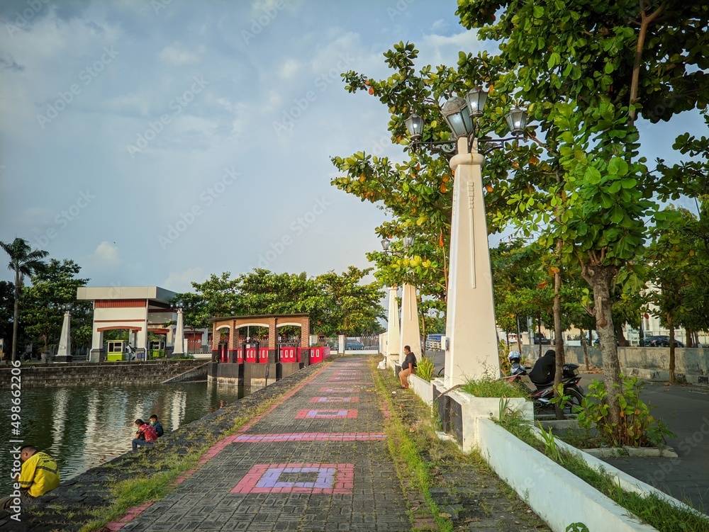 POLDER TAWANG IN AREA the heritage building, Tawang Station, the Old ...