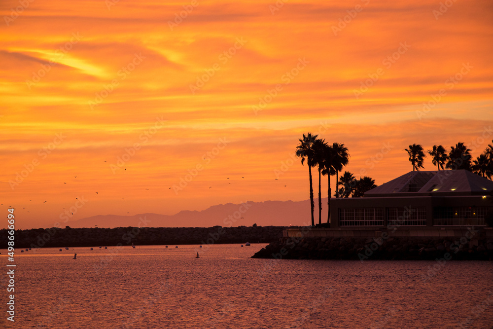 SoCal Sunsets in Redondo Beach Stock Photo | Adobe Stock