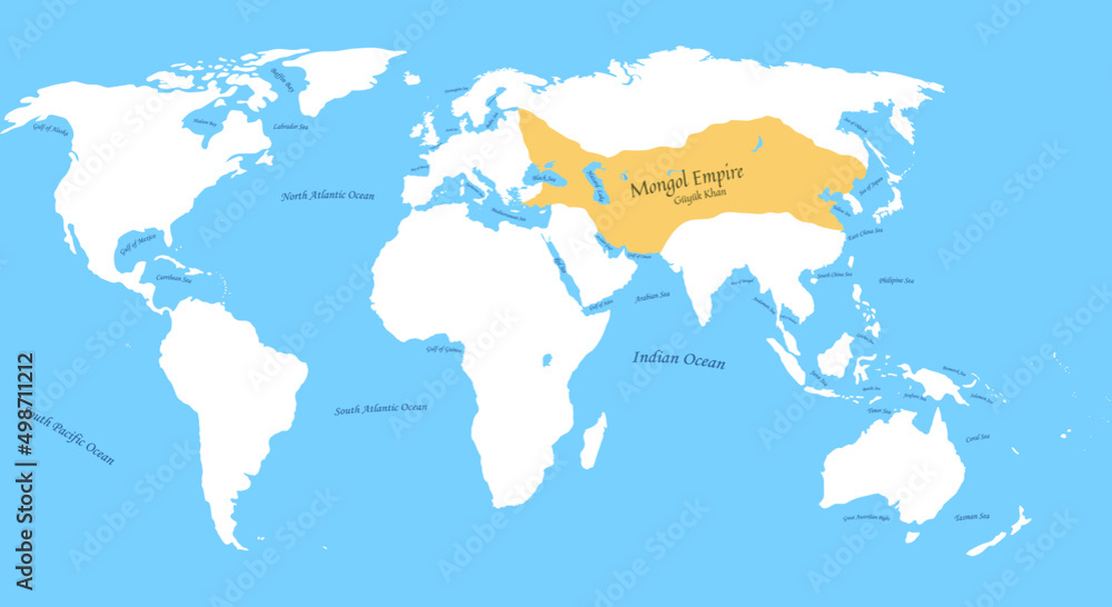 Mongol Empire Map