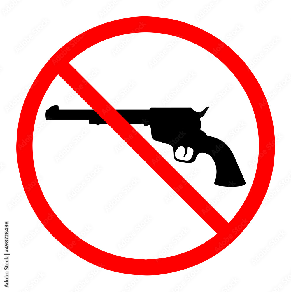 Do not use gun, Gun Shooting is prohibited, Rifle Shooting is ...