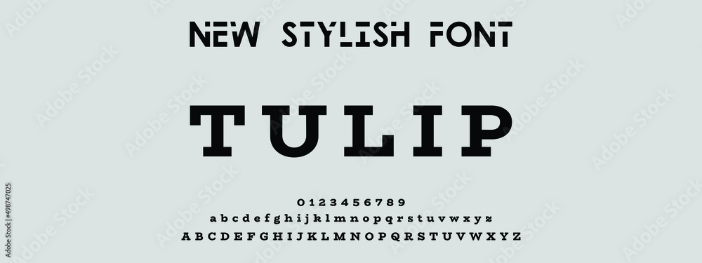 modern, luxury and tech alphabets letter set design. amazing typeface ...