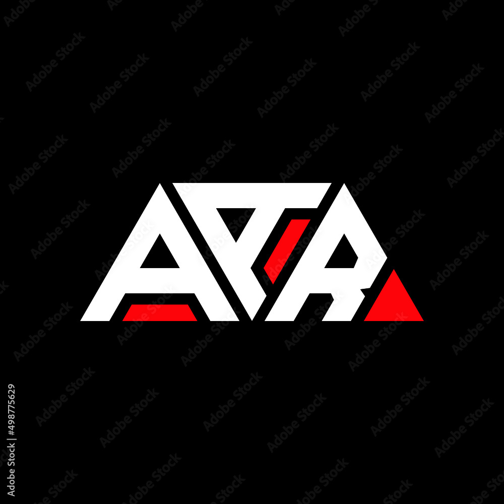 AAR letter logo design with polygon shape. AAR polygon and cube shape ...