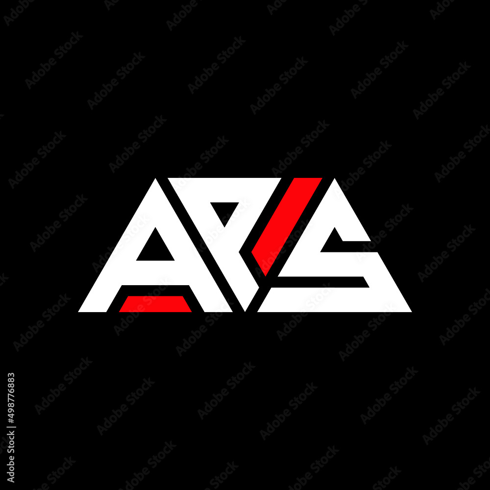 APS letter logo design with polygon shape. APS polygon and cube shape ...