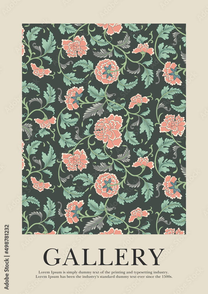 Wall art posters, brochure, decoration, flyer templates. Organic ...