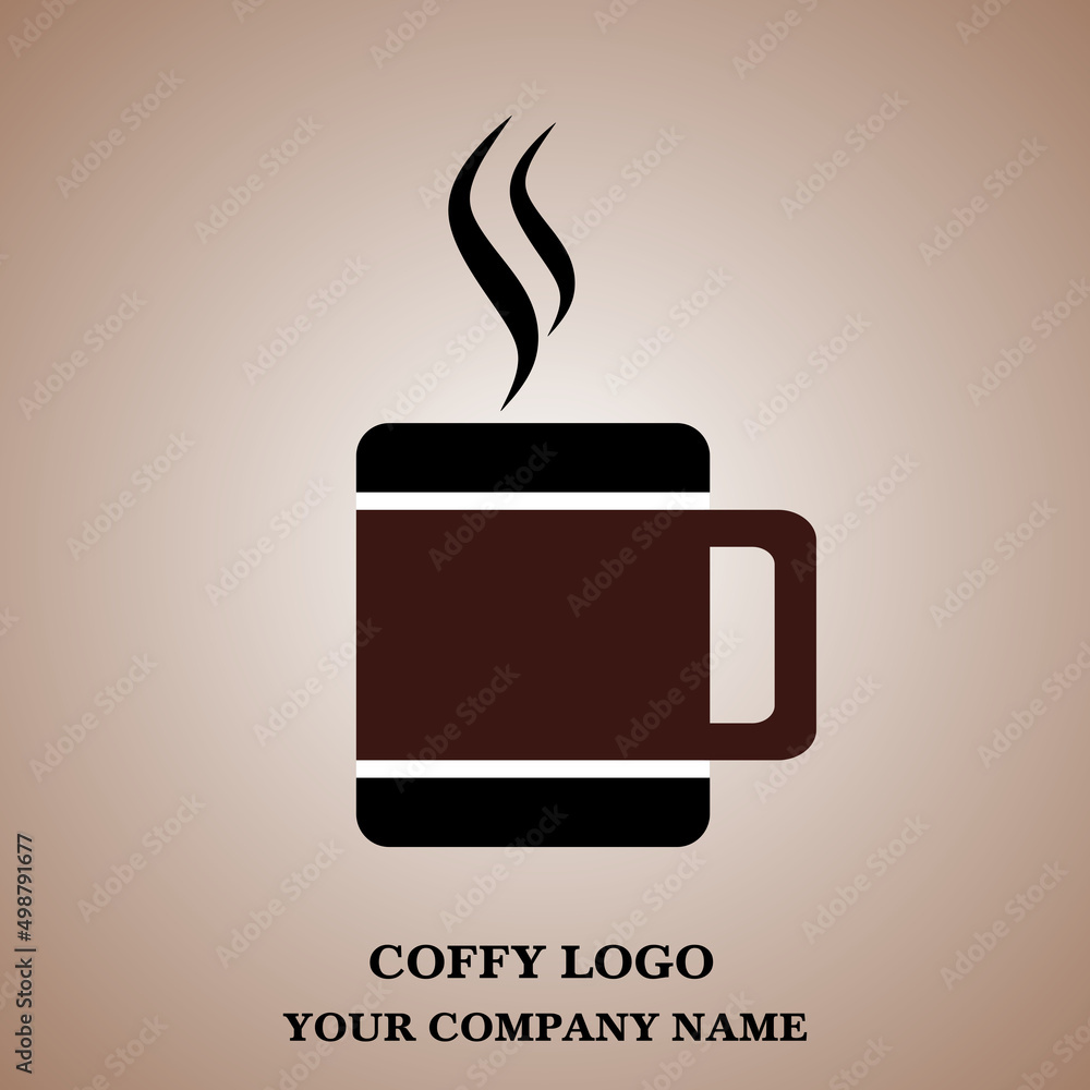 coffy logo Stock Illustration | Adobe Stock