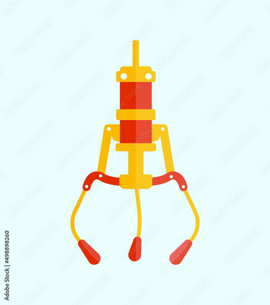 Claw Crane Machine Simple Unique yellow Colour Royalty Vector Clip Art ... Claw Crane Machine Simple Unique yellow Colour Royalty Vector Clip Art ...