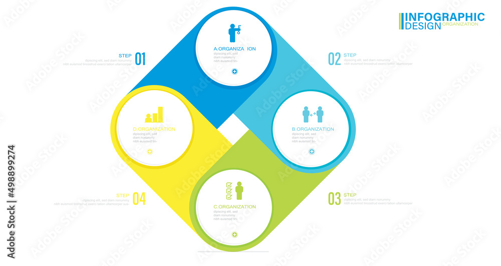 Business data visualization. Infographic Elements stock illustration ...