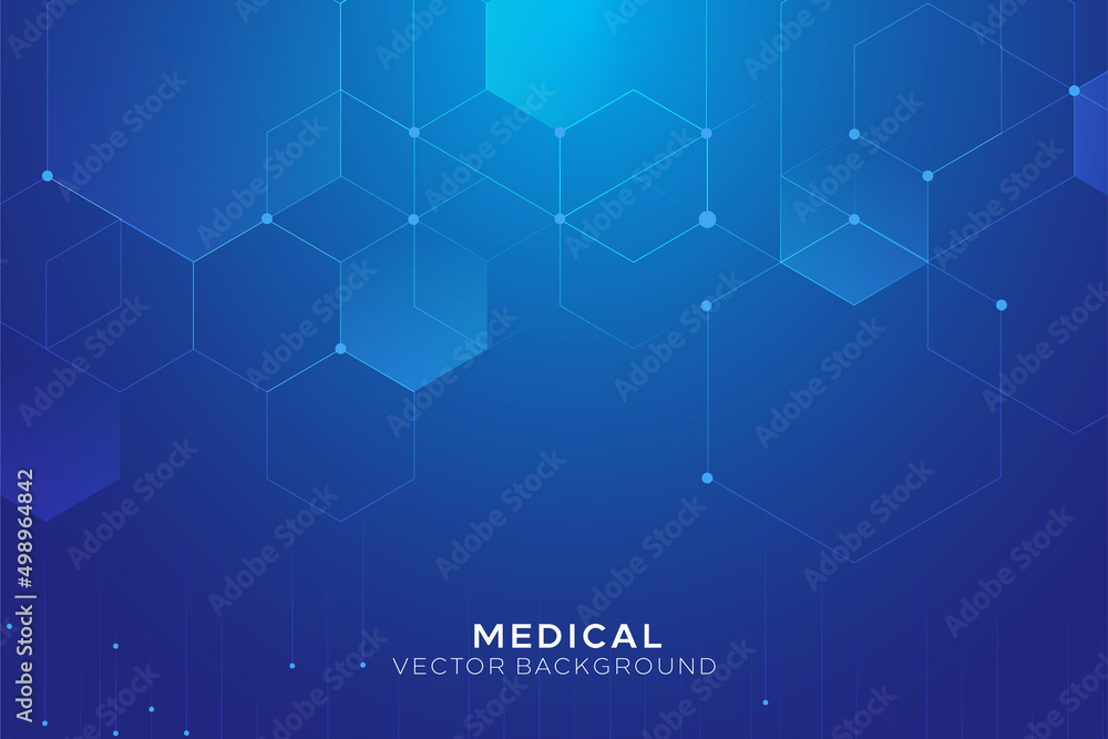 Vektorová grafika „Shiny medical abstract background. Modern Medical ...