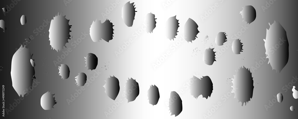 Gray gradient background. Spots on a gray background. Stock Vector ...