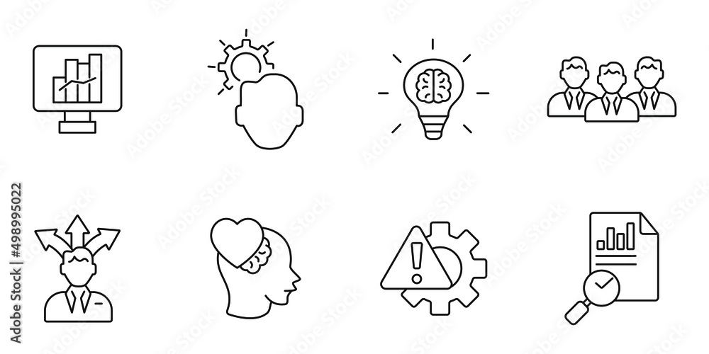 Problem solving icons set . Problem solving pack symbol vector elements ...