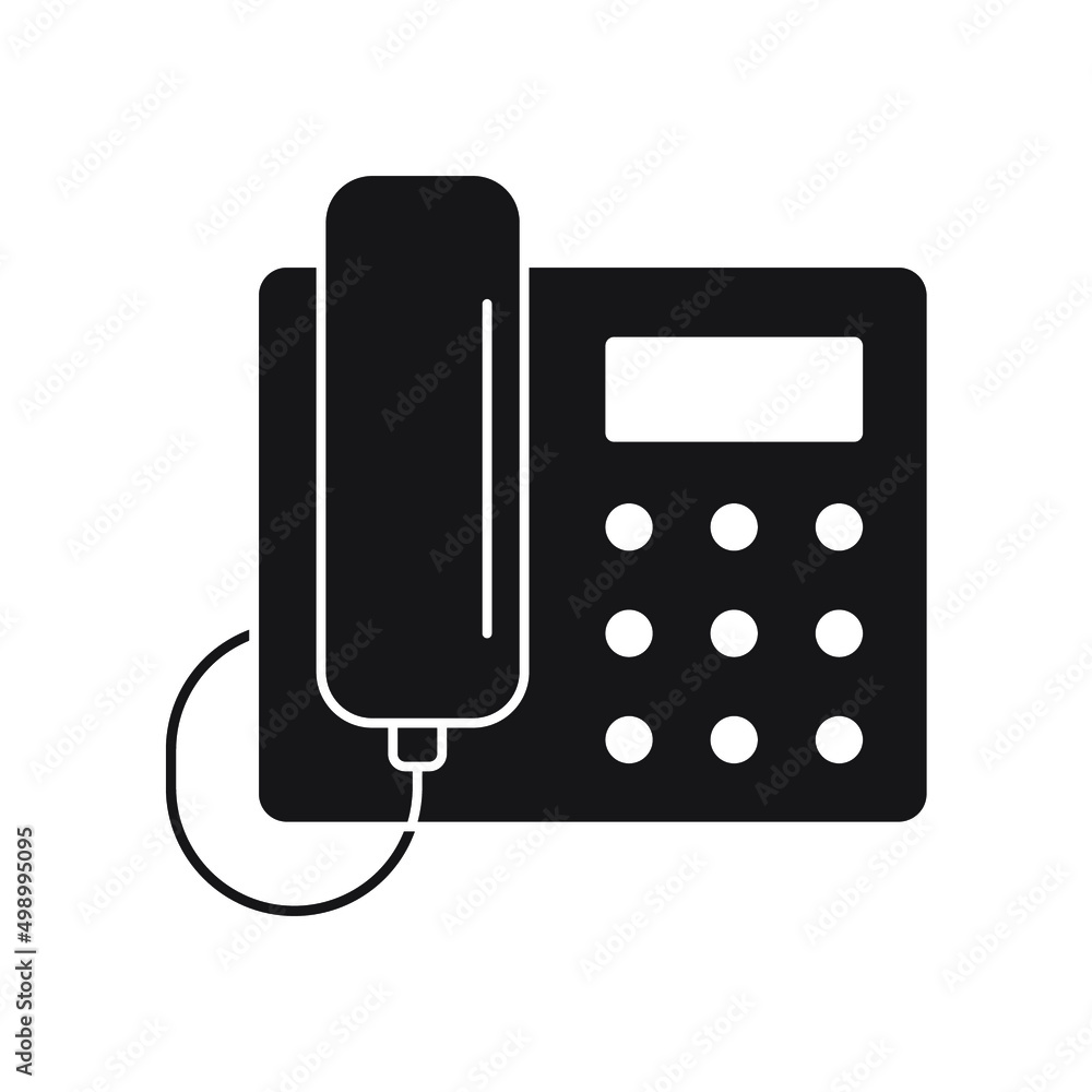 ip phone icons symbol vector elements for infographic web Stock Vector ...