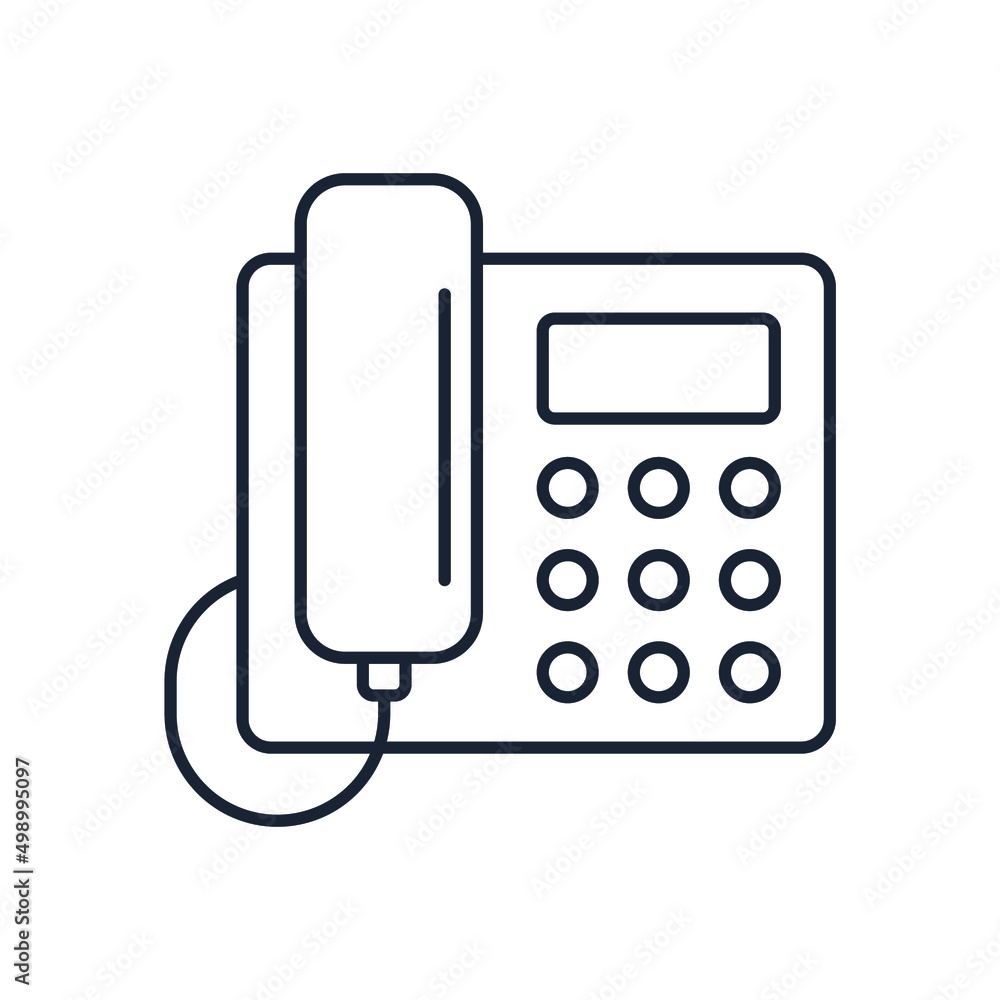 ip phone icons symbol vector elements for infographic web Stock Vector ...
