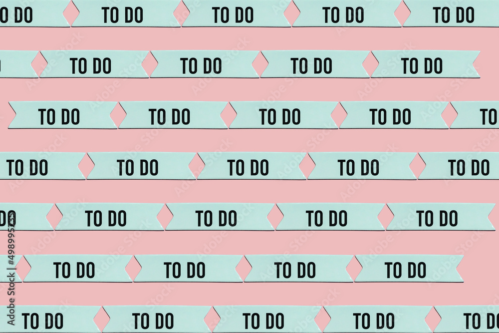 Colourful blue infographic to do list showing abstract business success ...