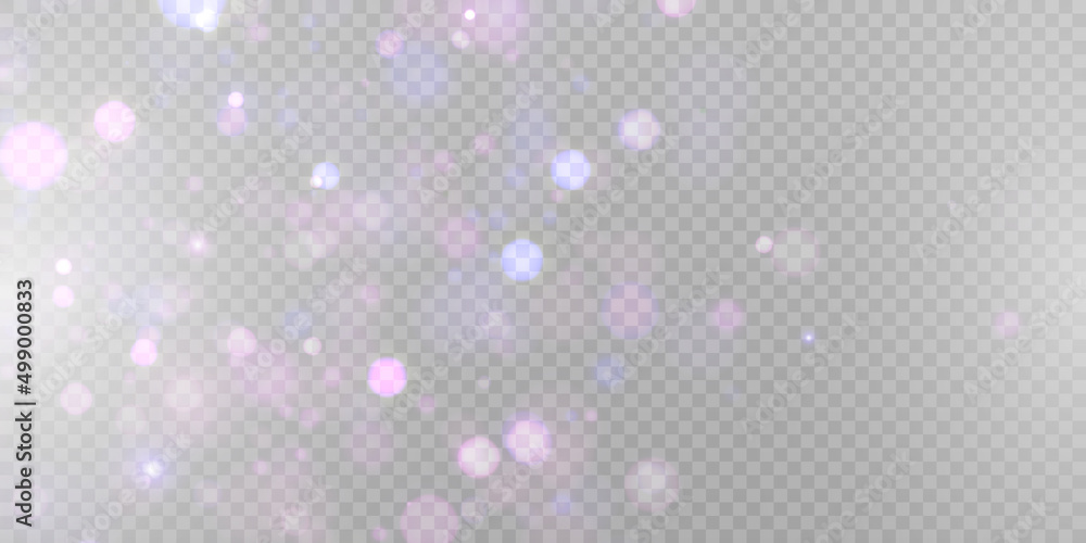 Sparkling glare light effects with colorful shimmer. Beautiful lens ...