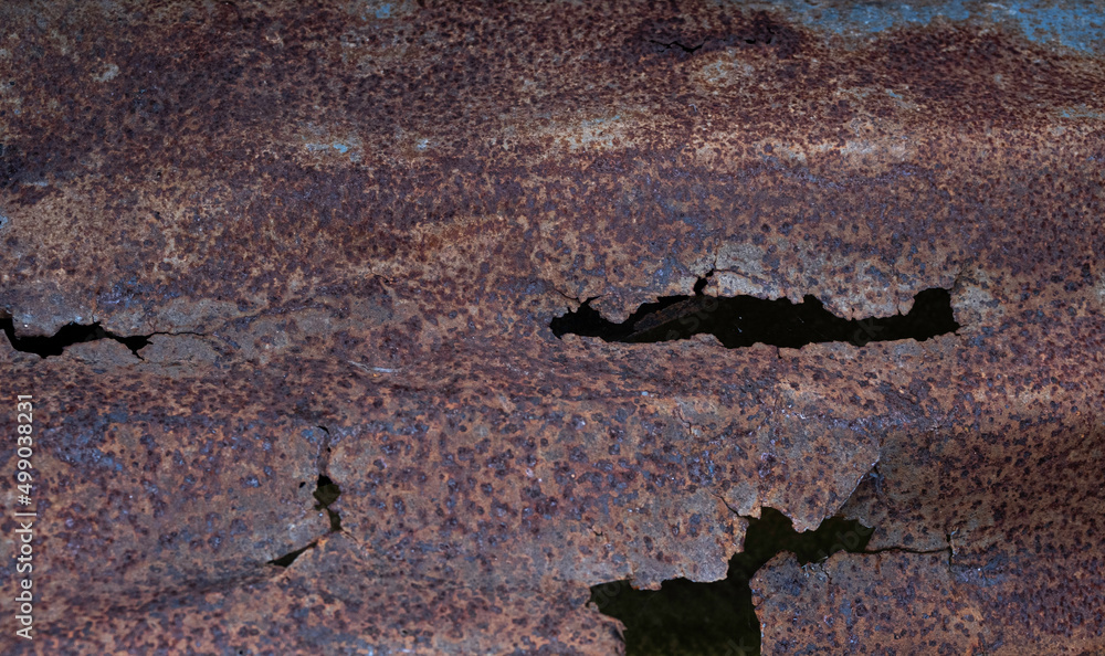 Rusty piece of scrap metal texture Stock Photo | Adobe Stock