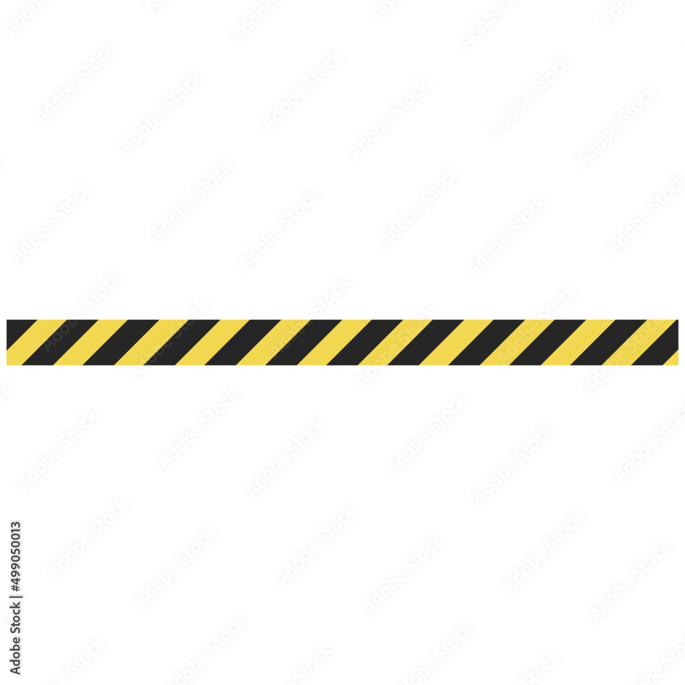 Seamless design police line, warning do not enter strip, do not cross ...