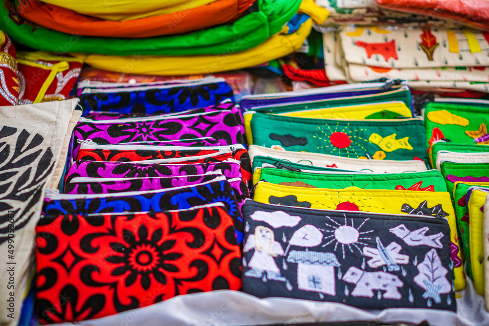 The village of Pipili, Puri at Odisha is well known for its applique ...