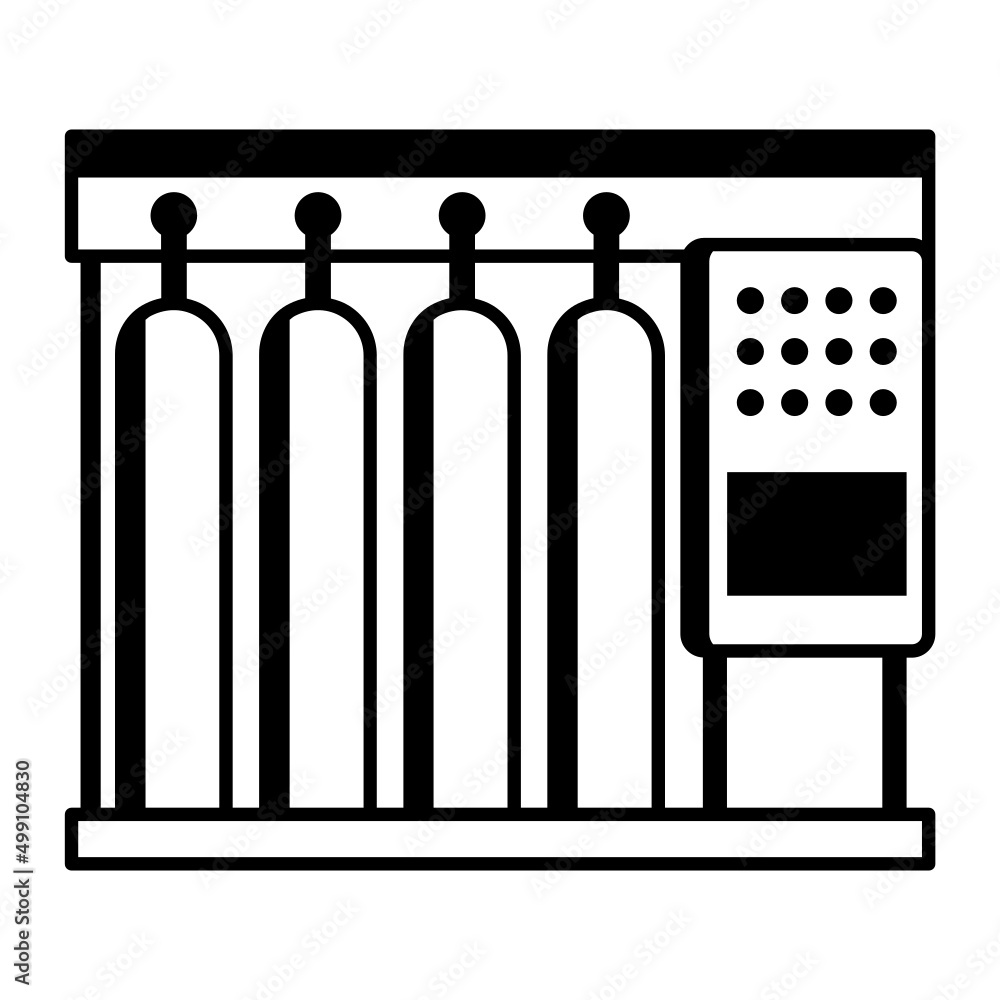 separation process vector icon design, Water Treatment and Purification ...