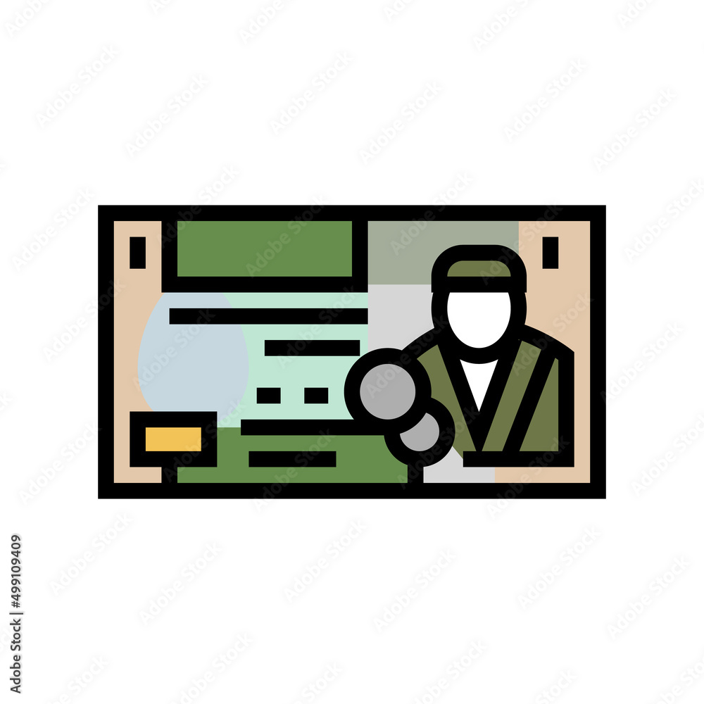 jordanian dinar jod color icon vector. jordanian dinar jod sign ...