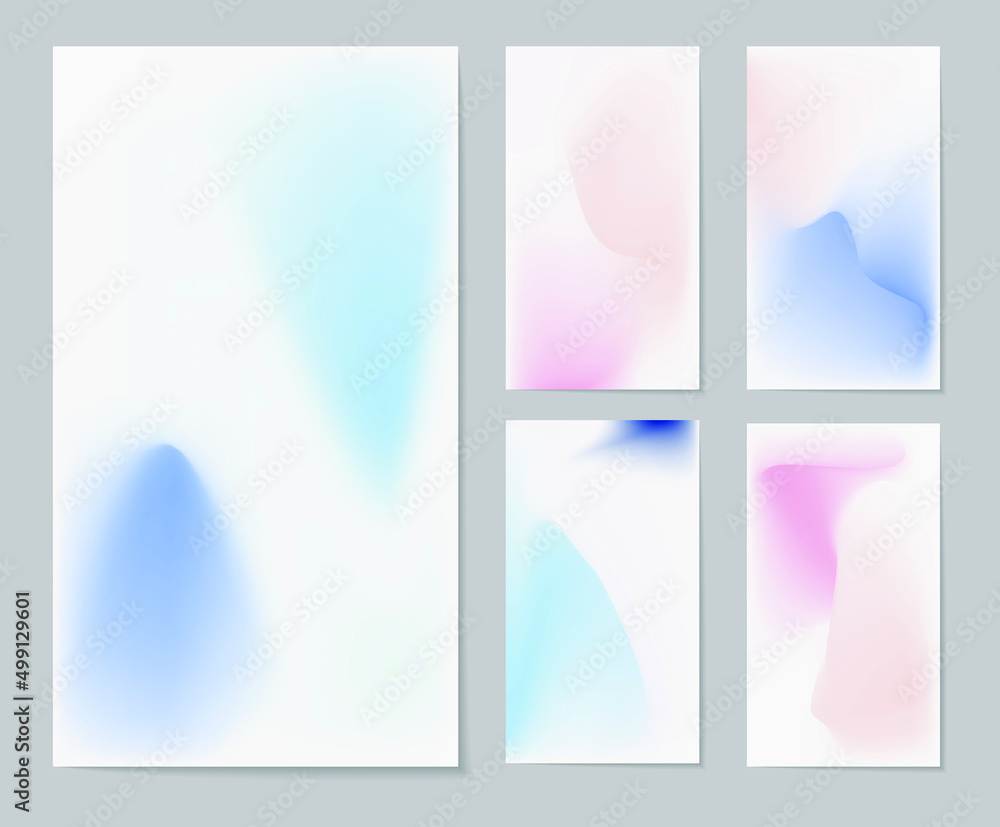 Modern background for stories in instagram. Set Stock Vector | Adobe Stock