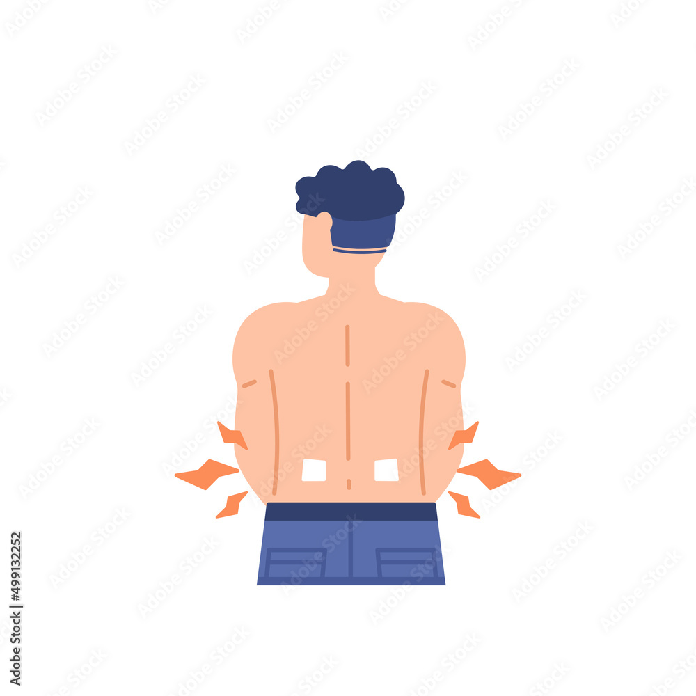 back or lumbar pain, waist pain, gout, rheumatism, muscle aches ...