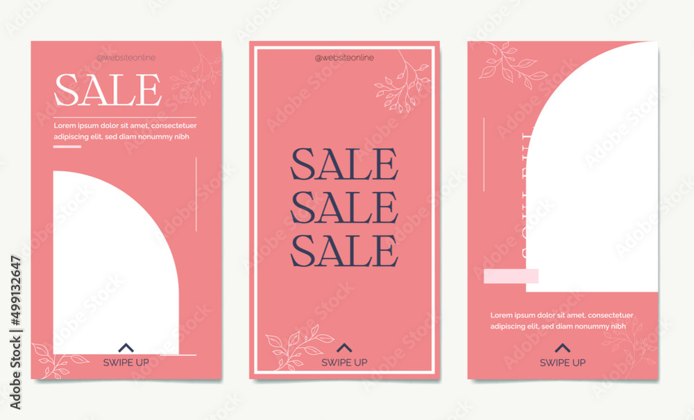 Instagram Story Vector Stock Vector | Adobe Stock