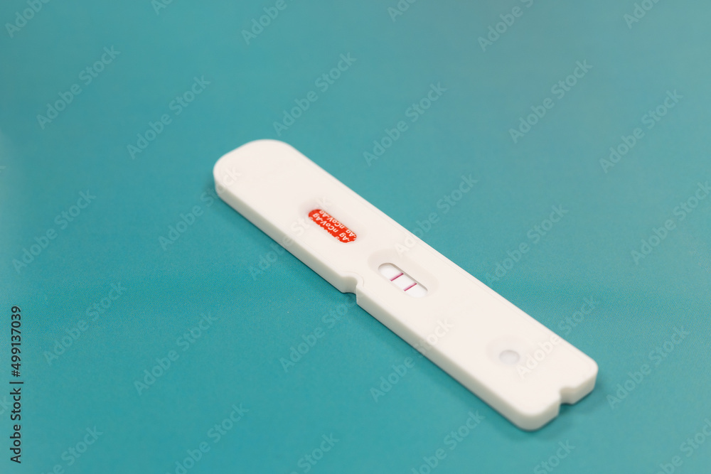 Positive Result for coronavirus COVID-19 with test kit for viral ...