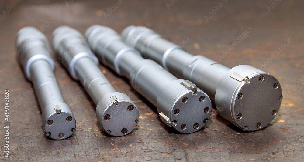 Micrometer. A set of micrometers for accurate measurement of different ...