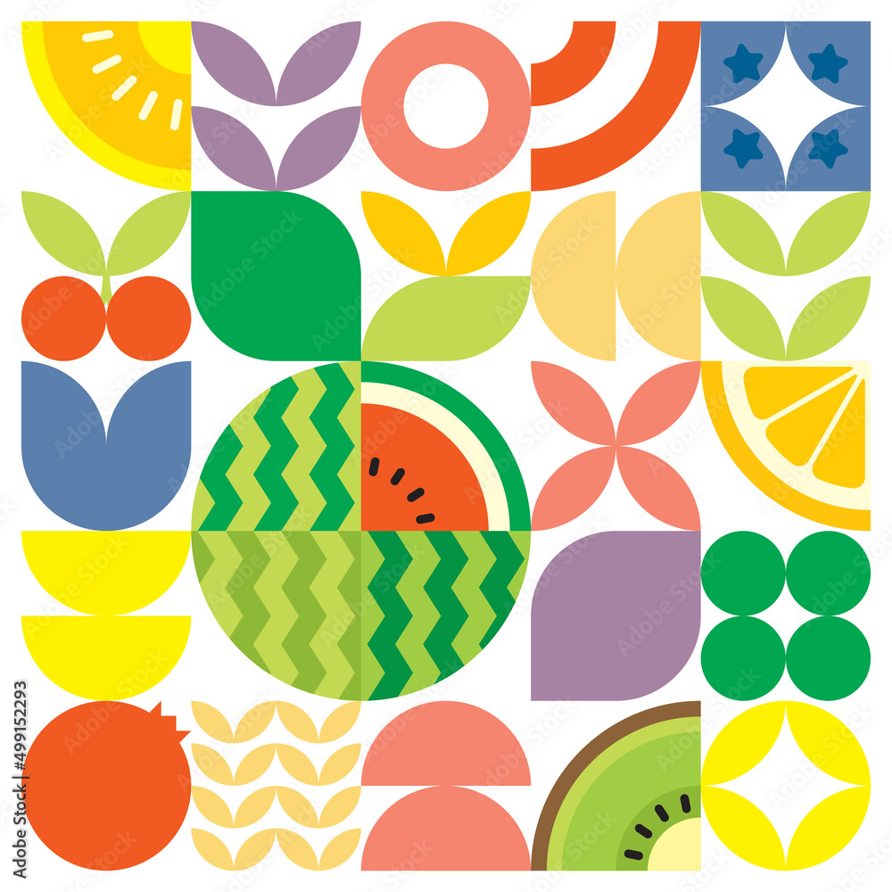 Simple Fruit Art