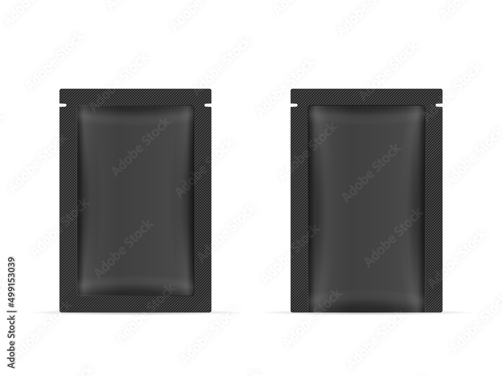 Sachet set Stock Vector | Adobe Stock