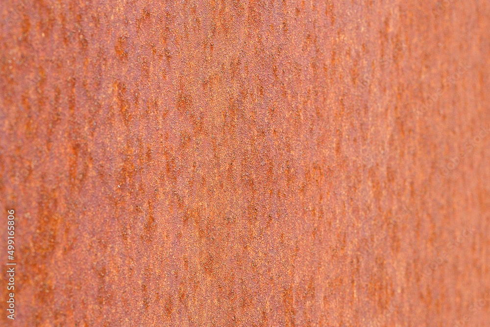 Rusty metal plate front view used in construction industry - Corten ...
