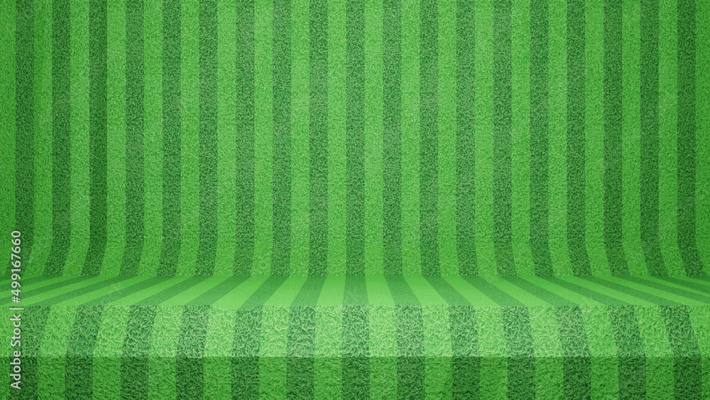 3D Green Grass Lines Background Concept, Grass Lines Empty Stage, Grass ...