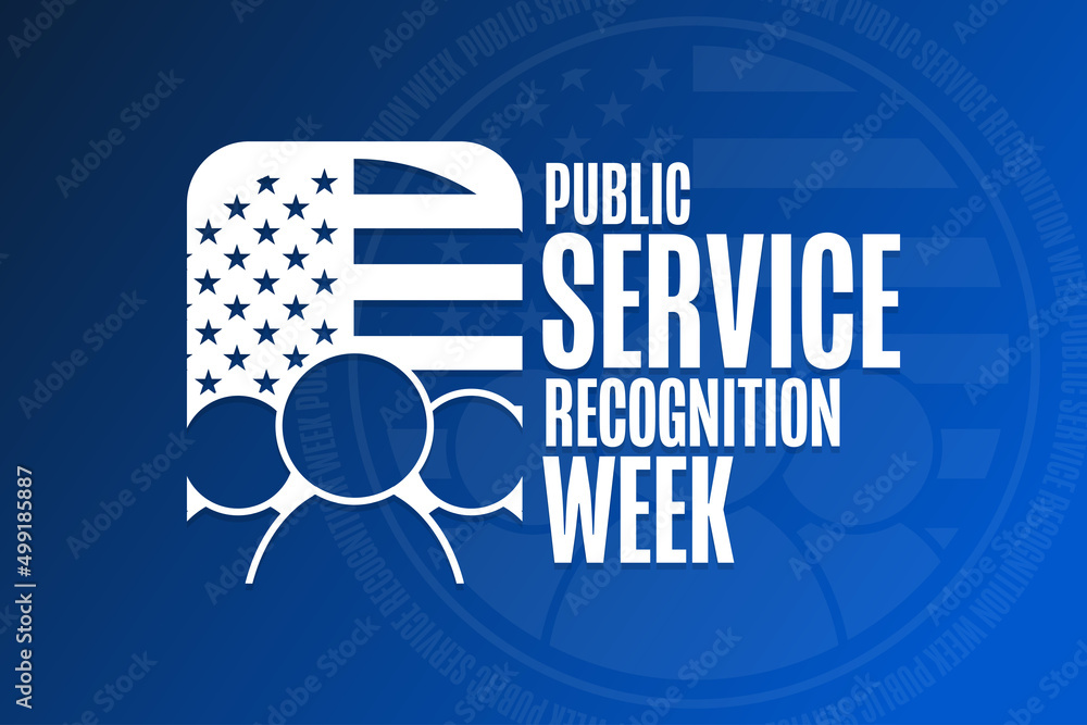Public Service Recognition Week. Holiday concept. Template for ...